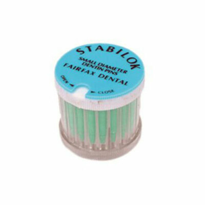 Fairfax Dental Stabilok Titanium Small Diameter Dentine Pins Blue .021 ...