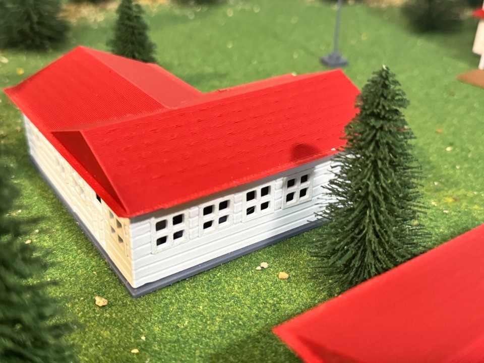 HO Scale Military Base Set | eBay