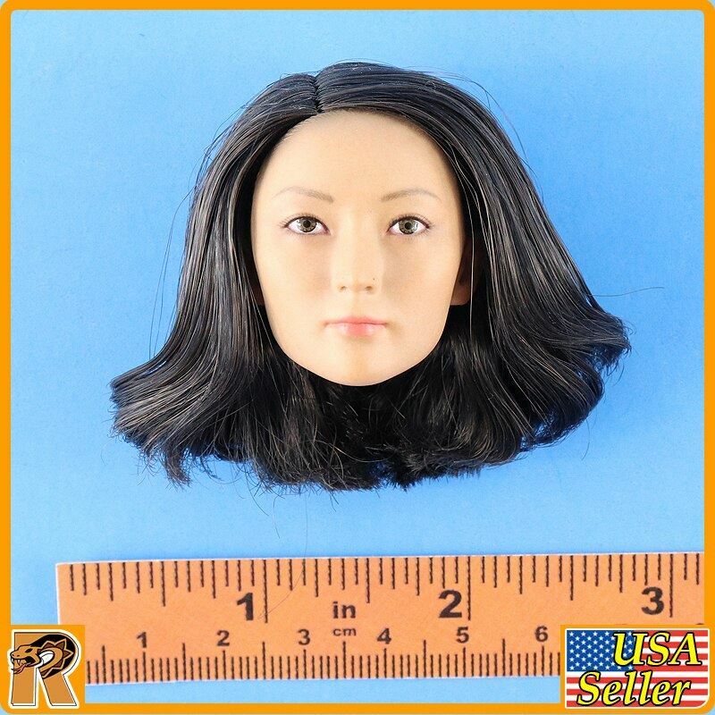 Female UN Peacekeeper - Head w/ Rooted Hair - 1/6 Scale - Damtoys ...
