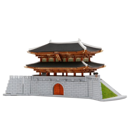 Soonyemun Korea Souvenir House Building Wooden Collectible Miniature ...
