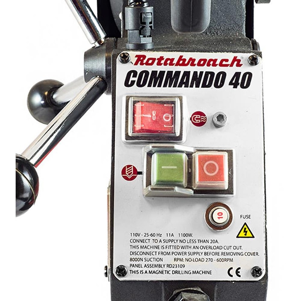 Rotabroach Commando 40 Magnetic Drill 110v - COMMANDO40-1 | eBay UK