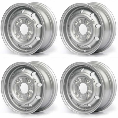 CLASSIC MINI WHEELS 10" x 4.5J ET35 X 4 RIMS SILVER COOPER S RIMS ...