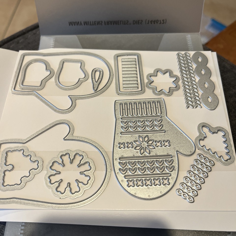 Stampin’ Up! Smitten Mittens Stamp Set + Many Mittens Framelits Dies ...