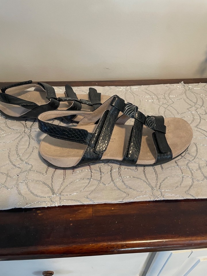 Vionic Women's Rest Amber Backstrap Sandal - Black size 11 | eBay