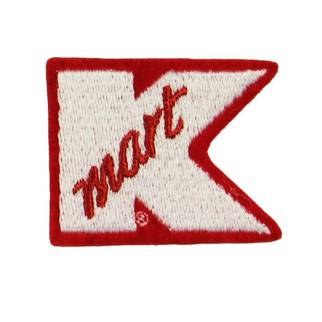 Kmart Symbol Badge Patch Uniform Employee Tag Embroidered Sew on ...