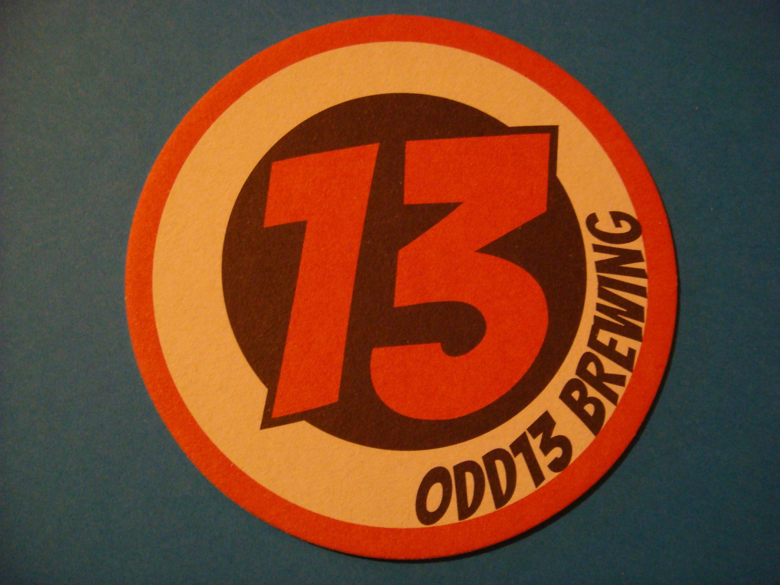 Beer Bar Coaster ~ Odd 13 Brewing Co ~ Lafayette, COLORADO Brewery ...