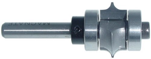 Magnate 7651 Leaf Edge Beading Carbide Tipped Router Bit - 1/8" Radius ...
