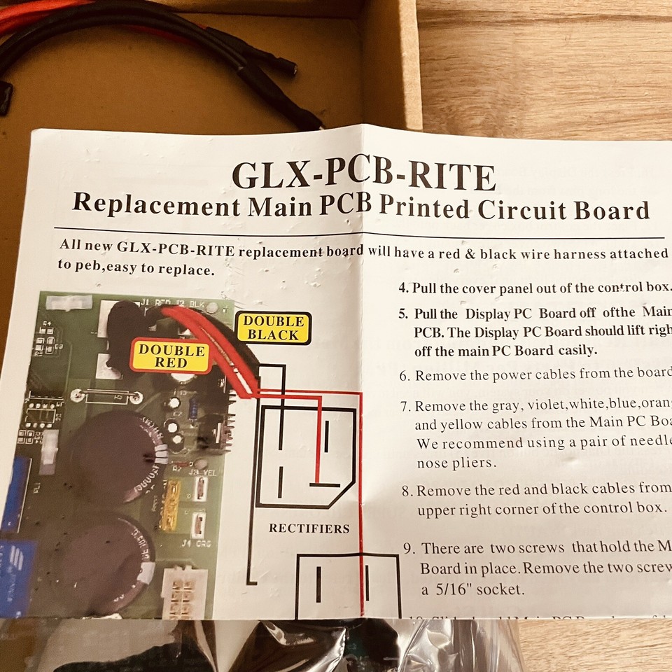 GLX-PCB-RITE Main PCB Printed Circuit Board Replacement Compatible with ...