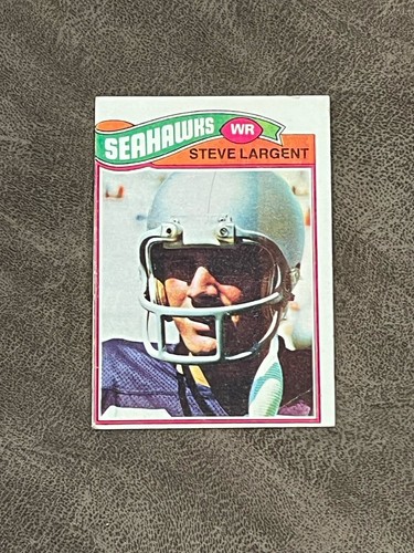 1977 Topps Steve Largent #177 VG-EX HOF Seattle Seahawks Legend Rookie ...