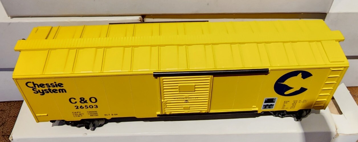 Frank Roundhouse O Scale Box Car Chessie Systems C&O #26503 | eBay
