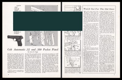 COLt Automatic .32, .380 Pocket Pistol Exploded View Parts List ...