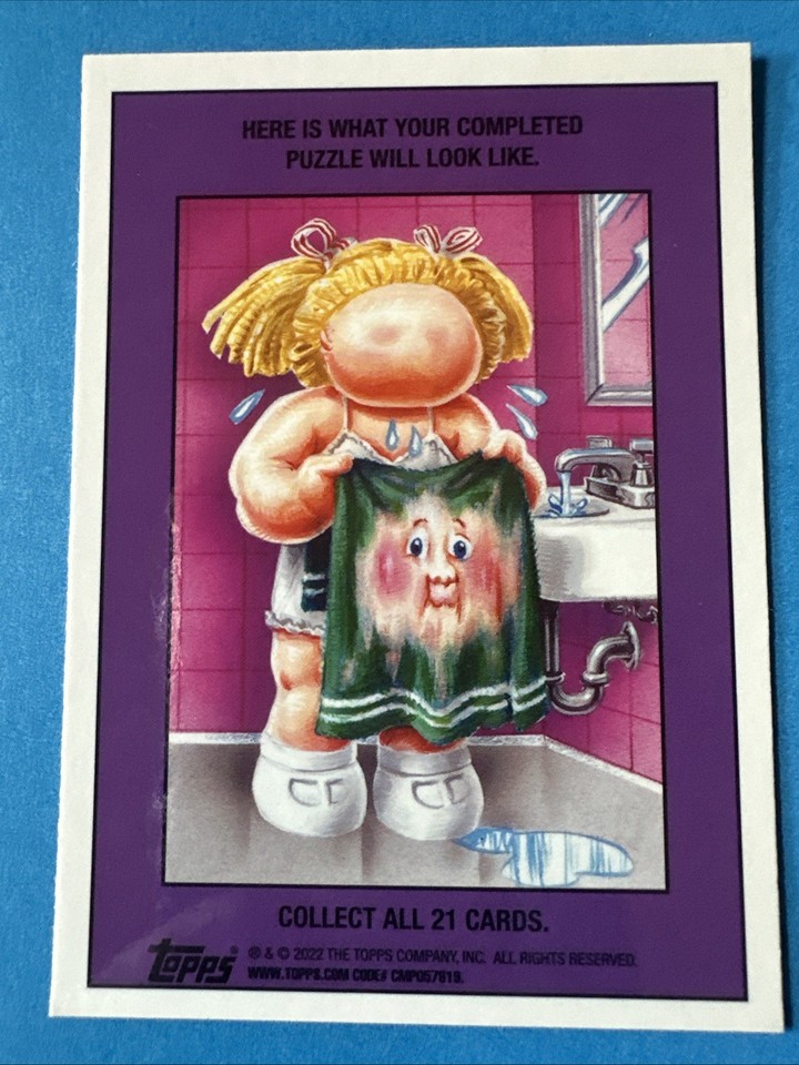 2022 Topps Chrome Garbage Pail Kids Series 5 Refractor #193b Cracked ...