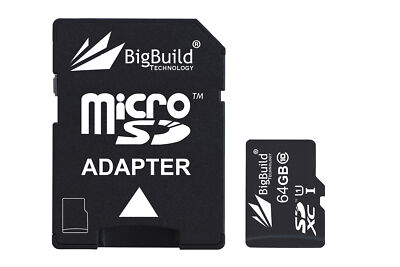 64GB microSD Memory card for Microsoft Surface Pro 7 Tablet, Class 10 ...