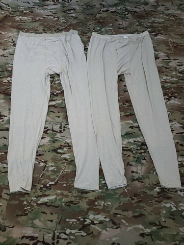 🇺🇸 NEW U.S MILITARY ISSUE COLD WEATHER UNDERWEAR LONG JOHNS ECWCS SIZE ...