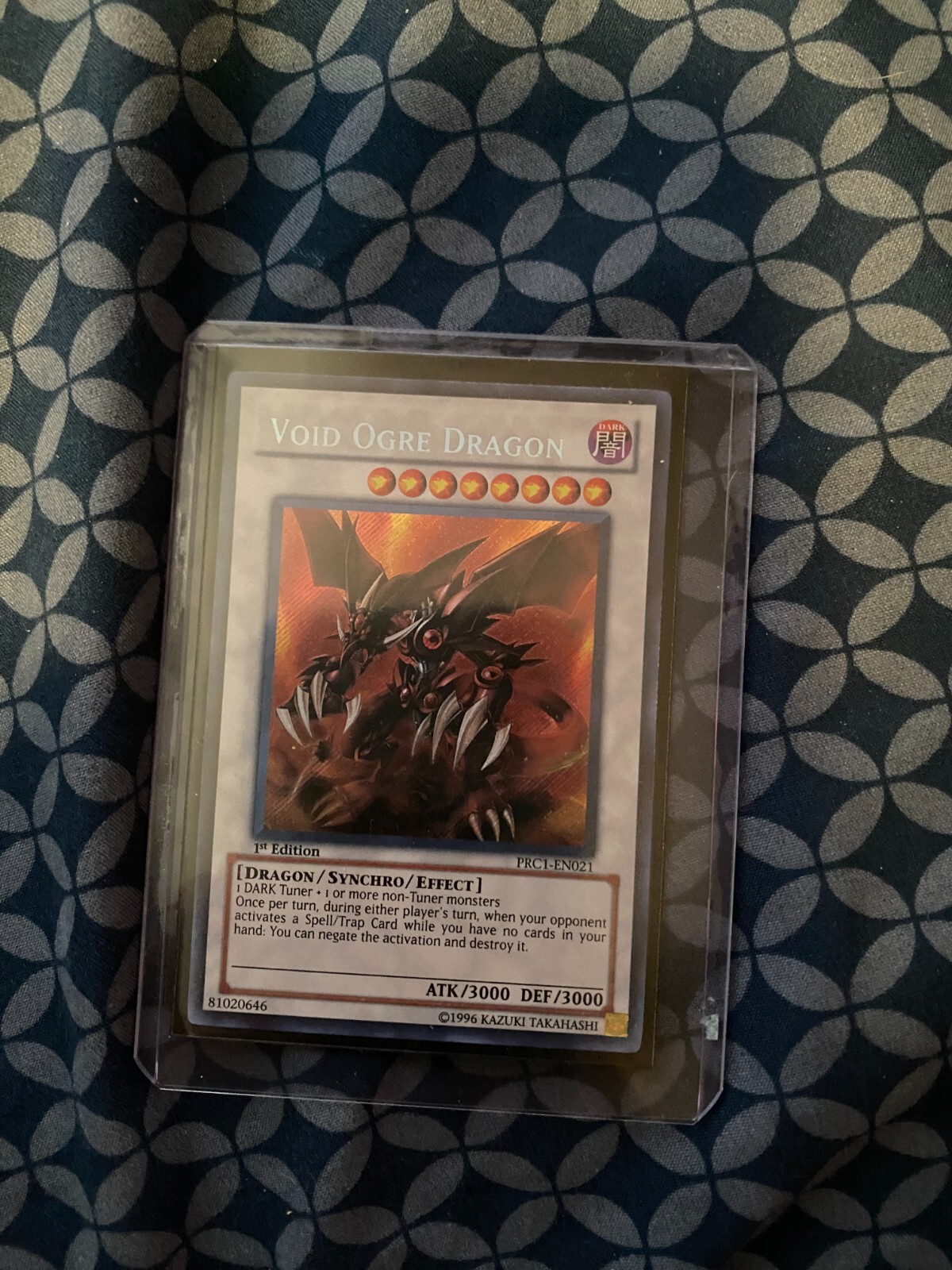 Yu-Gi-Oh! TCG Void Ogre Dragon 2012 Premium Tin PRC1-EN021 1st Edition ...