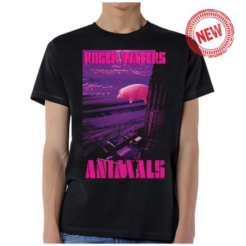 Roger Waters Animals Logo Pig Music Rock Band Adult Mens T Tee Shirt ...