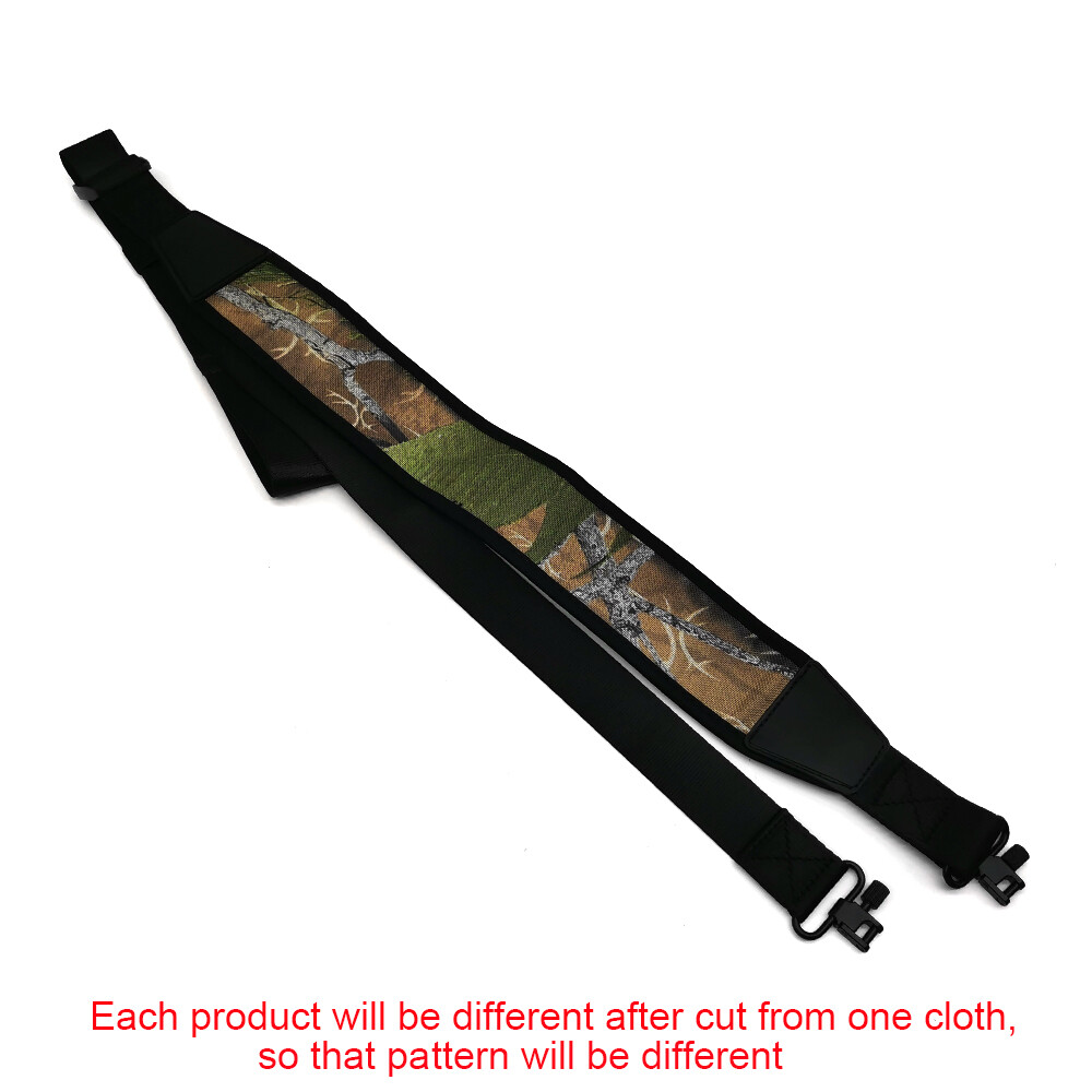 Gun Rifle Shotgun Sling Camo Textured Backing With Adjustable Straps ...