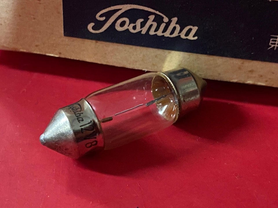 BRIDGESTONE SCOOTER • NOS 12V 8W Festoon Turn Signal Stop Bulb BS7 BS ...