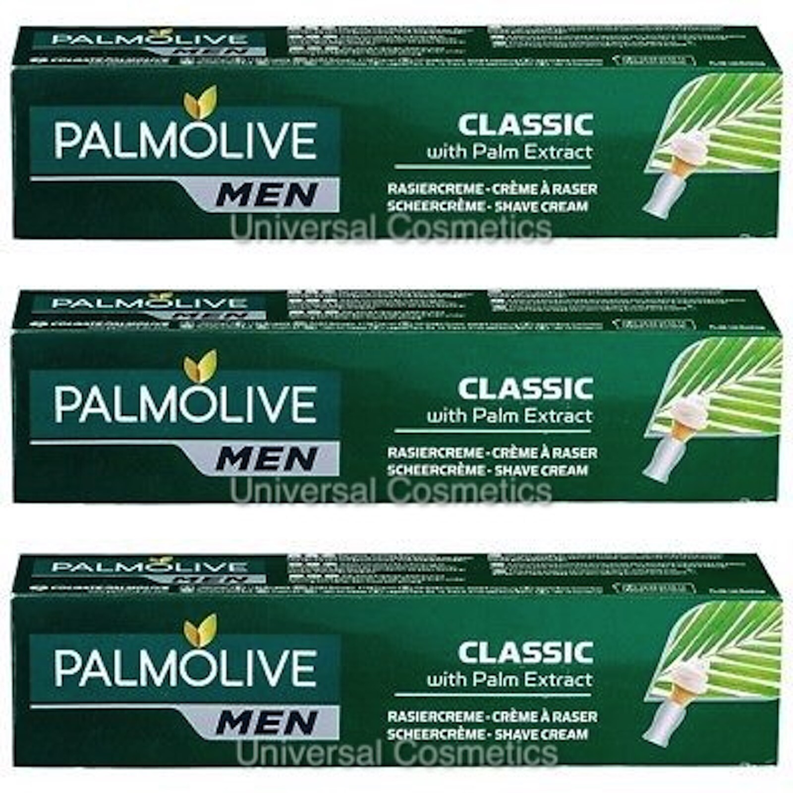 Palmolive For Men Classic With Palm Extract Shaving Shave Cream 100ml ...