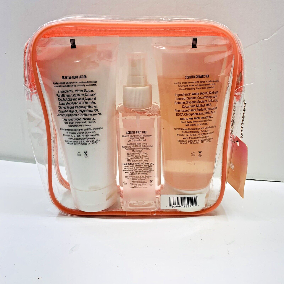 Pamper Me Mango Peach gift pack bundle shower gel lotion body mist in ...