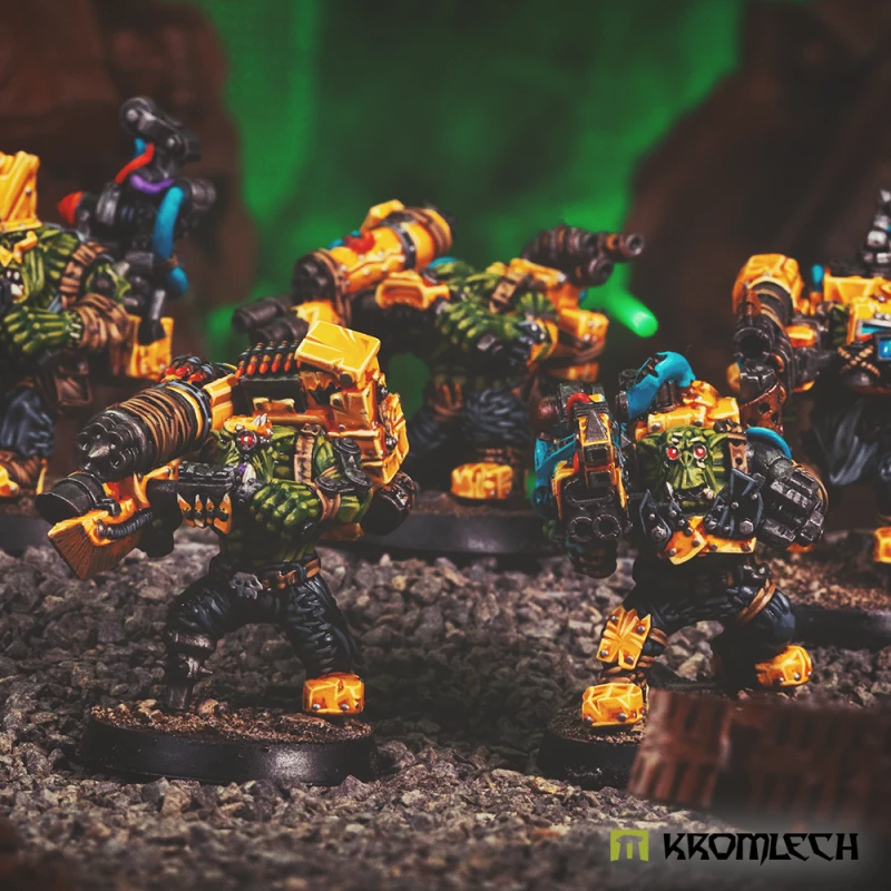 Deffboyz (5) Kromlech Ork Lootas Squad Flash Gits and Mek Boy Nobz | eBay