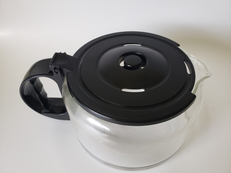 Krups 985 8 Cup Glass Coffee Carafe Lid Pot IL Caffe Duomo Maker ...