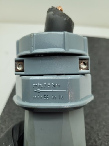 Mennekes ME460P9W Male Power Plug 4-Connector 4W 250V 60A ME460C9W ...