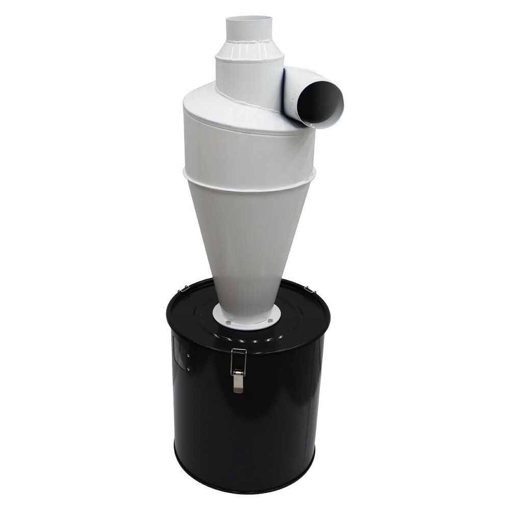 Cyclone Dust Collector and Separator Kit w/ 50L Dust Bucket+ 100mm ...