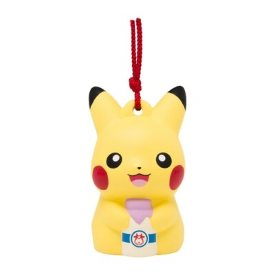 Pokemon Center Original New Year's Ceramic Bell Pikachu & Moomoo Milk ...
