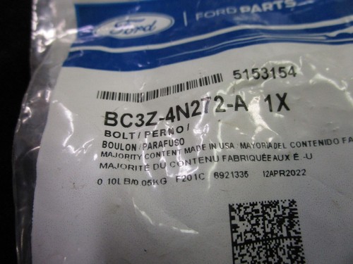 NEW OEM Ford hex headed bolts BC3Z-4N272-A | eBay