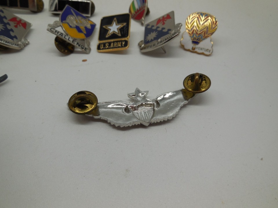 Lot Lapel Pins & USAF 2” Senior Pilot Wings Pin US AIR FORCE | eBay