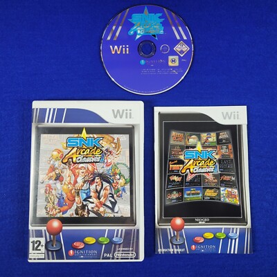 wii SNK ARCADE CLASSICS VOL. 1 Game Nintendo PAL Version Volume One ...