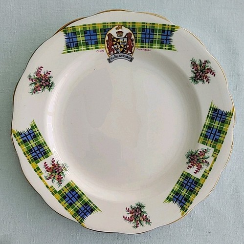 Bonnie Scotland, Clan Campbell, Fine Bone China, Royal Standard Plate ...