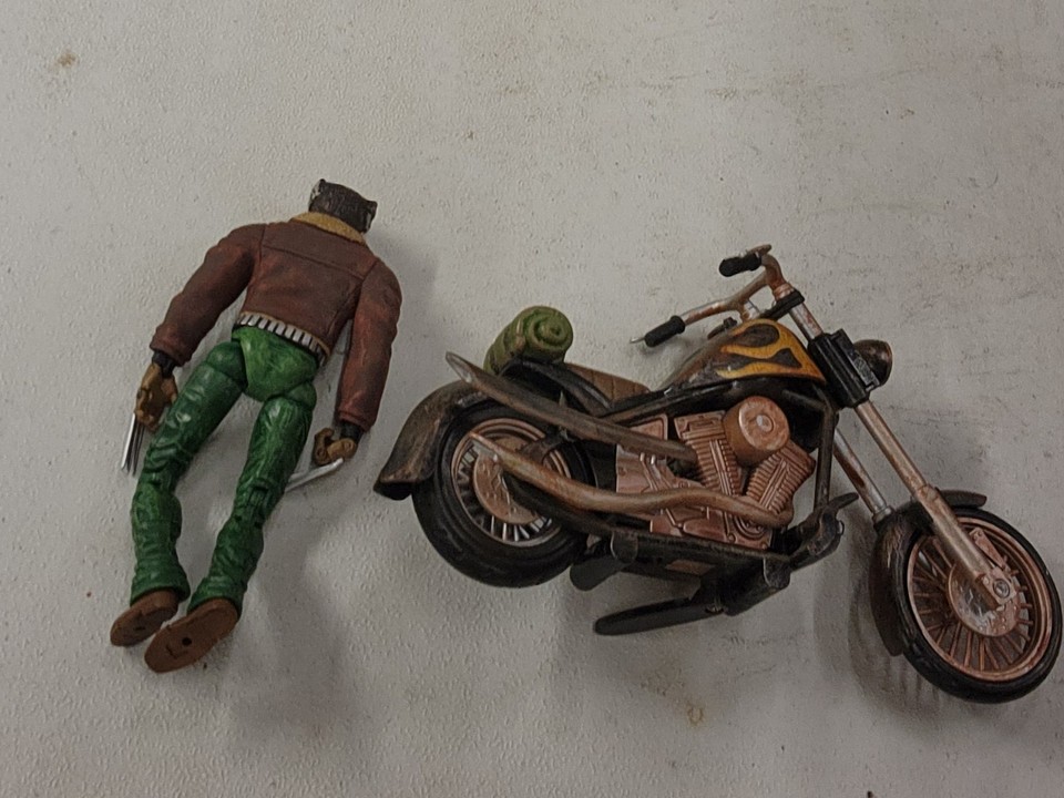 Marvel Legends Wolverine Logan Legendary Riders Motorcycle Series 11 ...