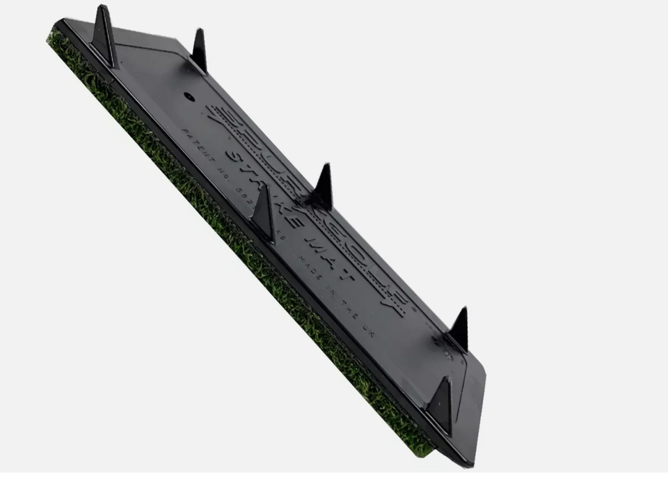 SPURK GOLF STRIKE MAT / SHORT PILE GRASS GOLF LAUNCH MAT / WINTER RULES ...