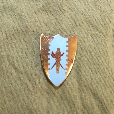 Original WW2 era 4th Cavalry Regiment DUI Unit Crest (screw back/NS ...