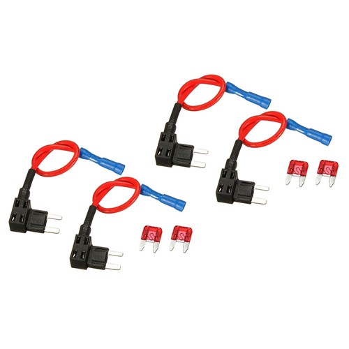 4Pcs Circuit Fuse Tap ATC ATS Mini ATM Double Circuit Plug Fuse Puller ...