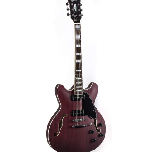 Grote GT335-04 Electric Guitar Flame Maple top Semi-Hollow Body | eBay