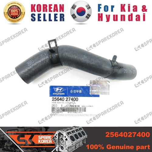 Genuine/OEM 2564027400 HOSE ASSY-OIL COOLER for Hyundai Tucson 06 | eBay