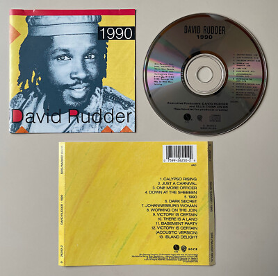 David Rudder: "1990" Pre-owned CD — (N0 JEWEL CASE—NO USPS TRACKING) | eBay