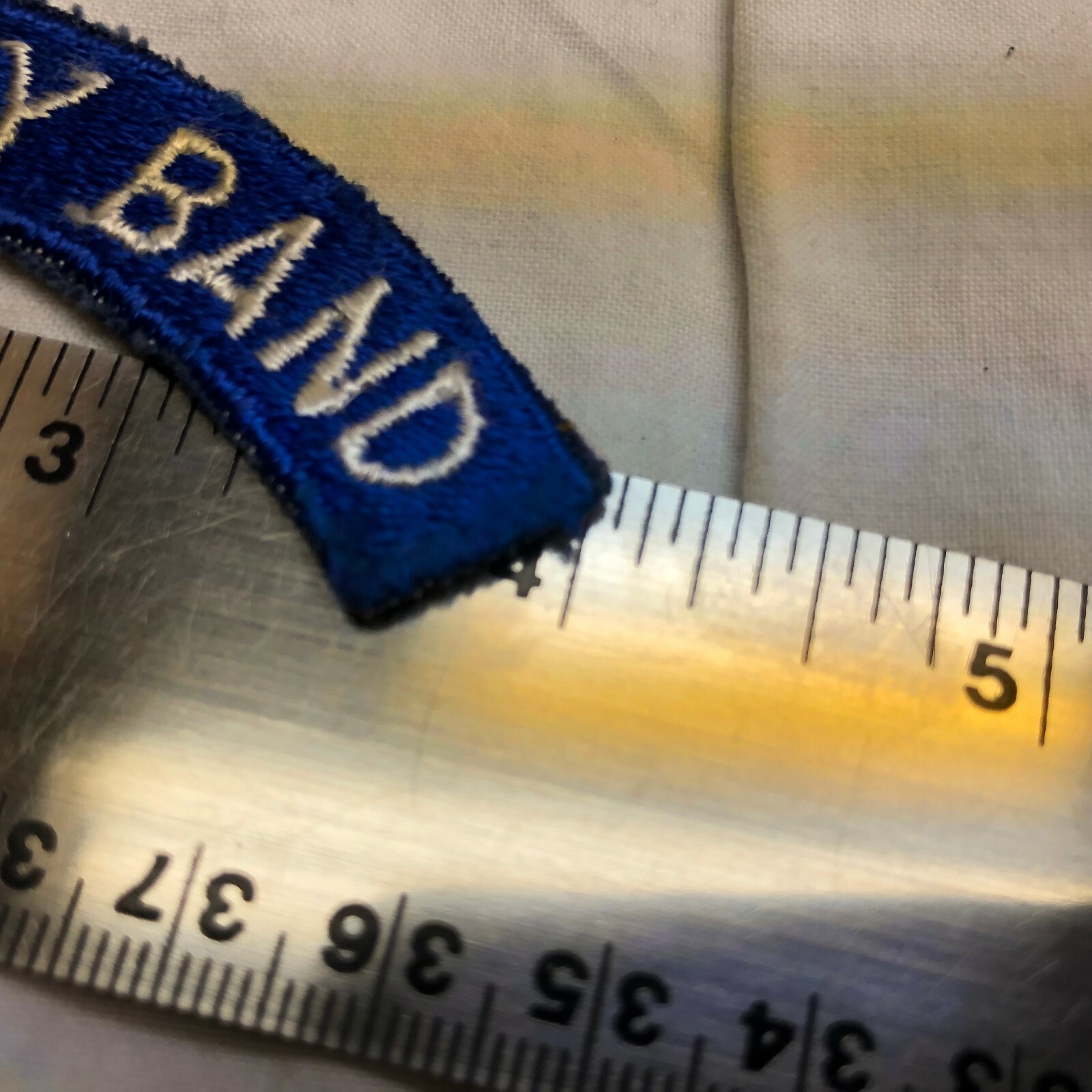 Military Patch Arc Tab First Army Band Blue Field Variant | eBay