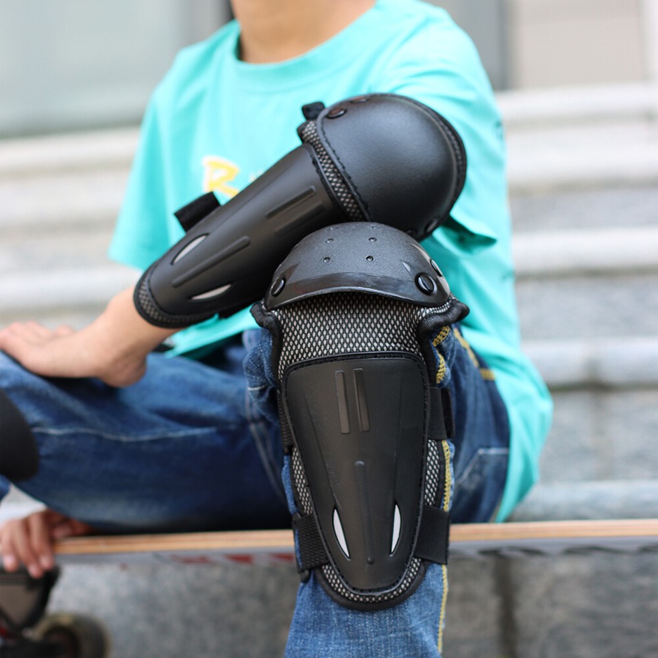 WOSAWE Kids Motorcycle Protective Gear Sets Chest Hip Protector Knee ...