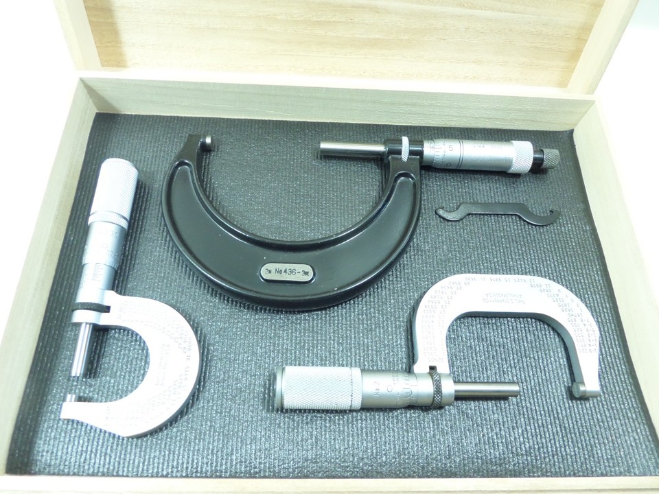 STARRETT OUTSIDE MICROMETER #436 + #2 + #230 ... 0001 .. | eBay