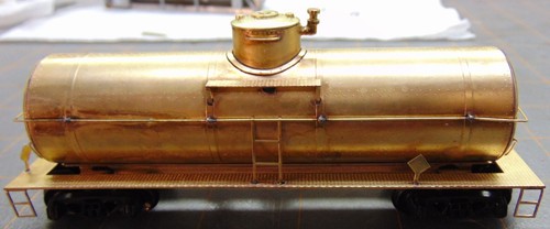 Brass 37 foot Single Dome Tank Car | eBay