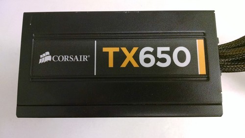 Corsair TX650 V2 CMPSU-650TXV2 650W 24 Pin ATX Desktop Power Supply | eBay