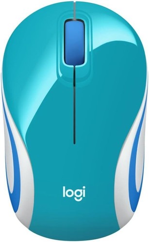 Logitech Wireless Mini Mouse M187 Ultra Portable, Optical Tracking ...