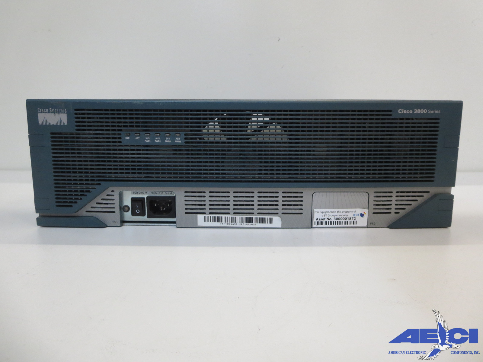 CISCO 3845 INTEGRATED SERVICES ROUTER | eBay