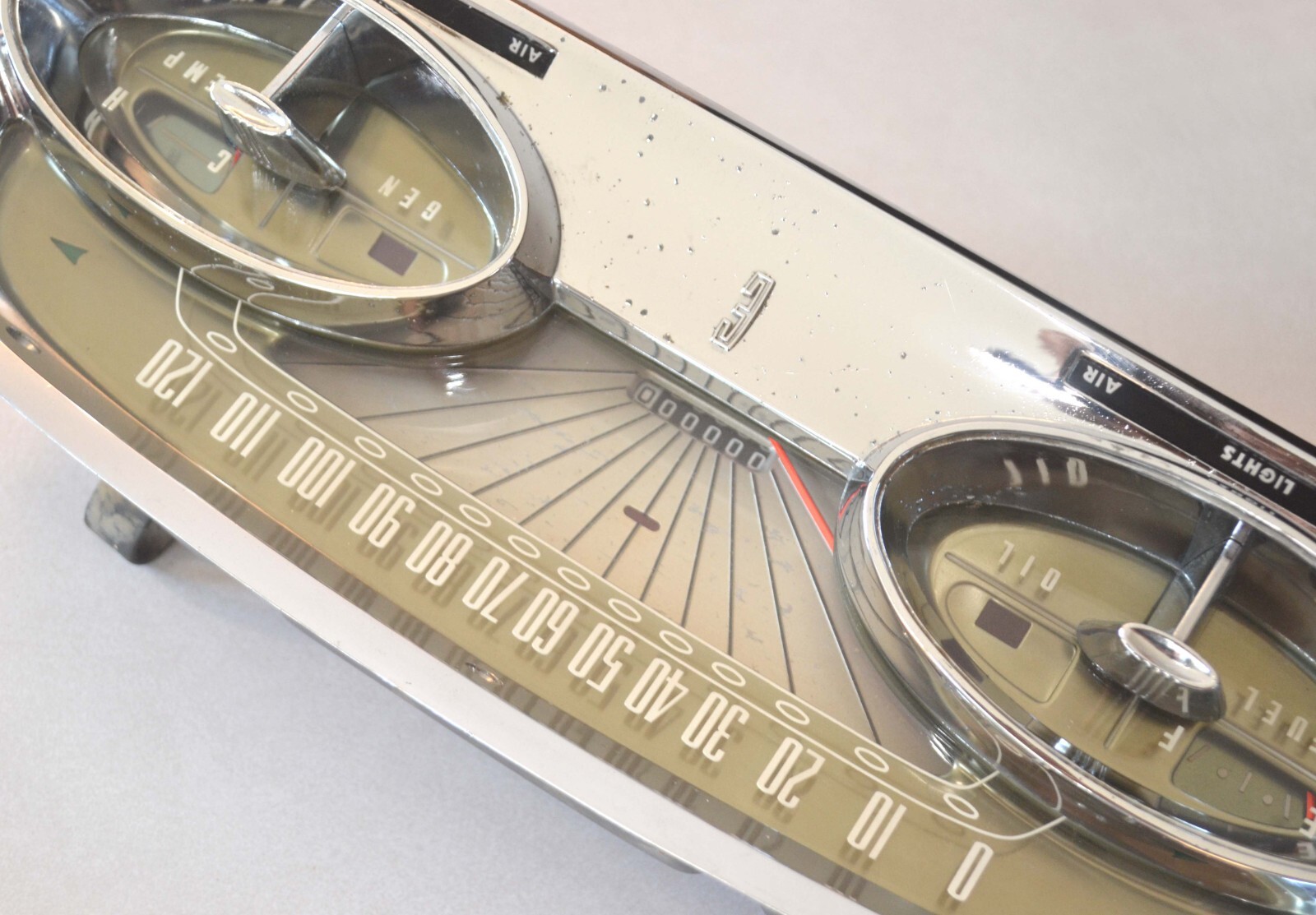 1959 Edsel Speedometer Dash Gauge Instrument Cluster Housing, Ranger ...