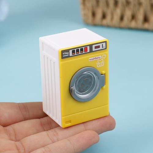 1:12 Dollhouse Miniature Mini Washing Machine Model Furniture ...