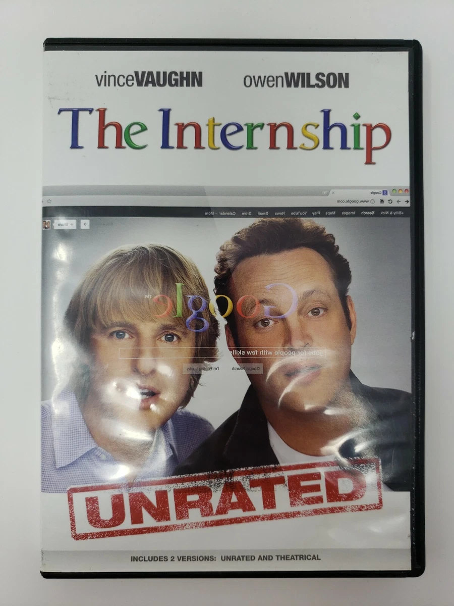 The Internship Dvd Cover